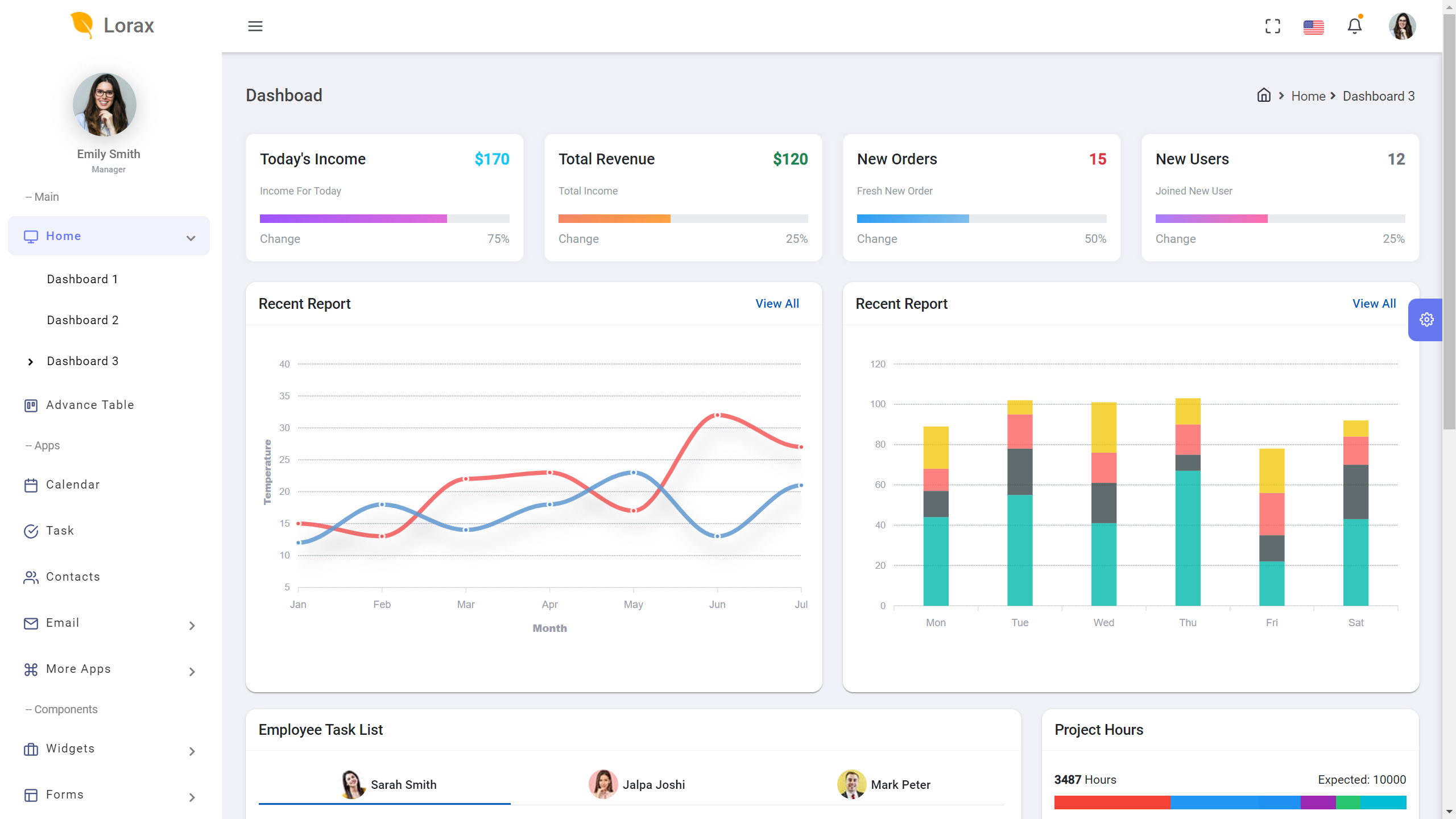 Lorax - Angular 19+ Material Design Admin Template by redstartheme