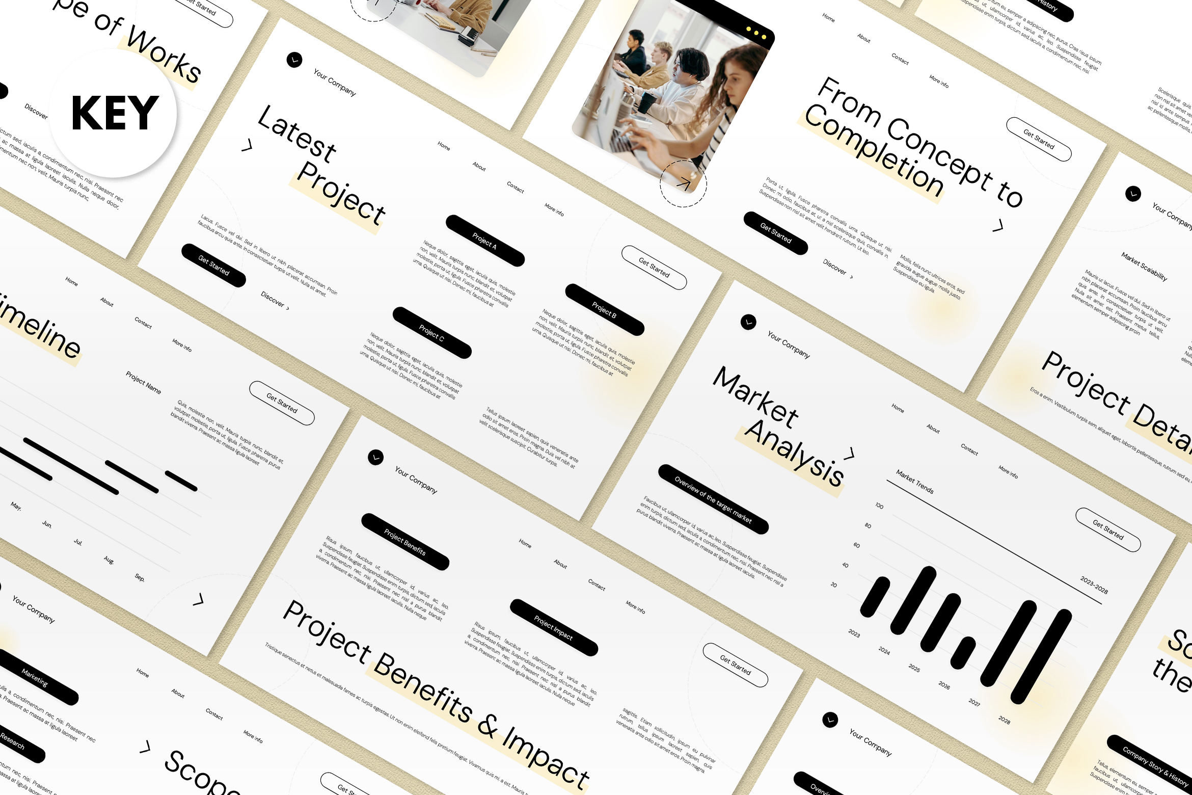 White Modern Software Development Project Proposal Keynote ...