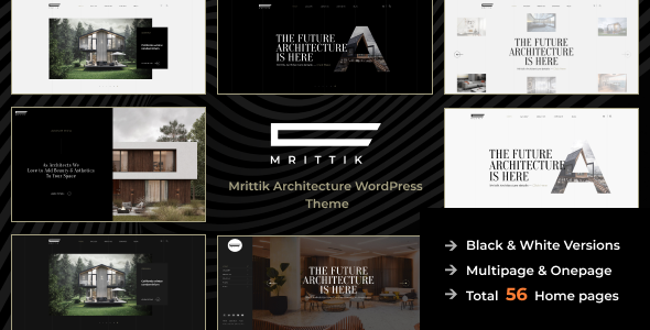 Mrittik - Architecture Interior Design Theme by Bravis-Themes | ThemeForest