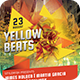 Yellow Party Flyer, Print Templates | GraphicRiver