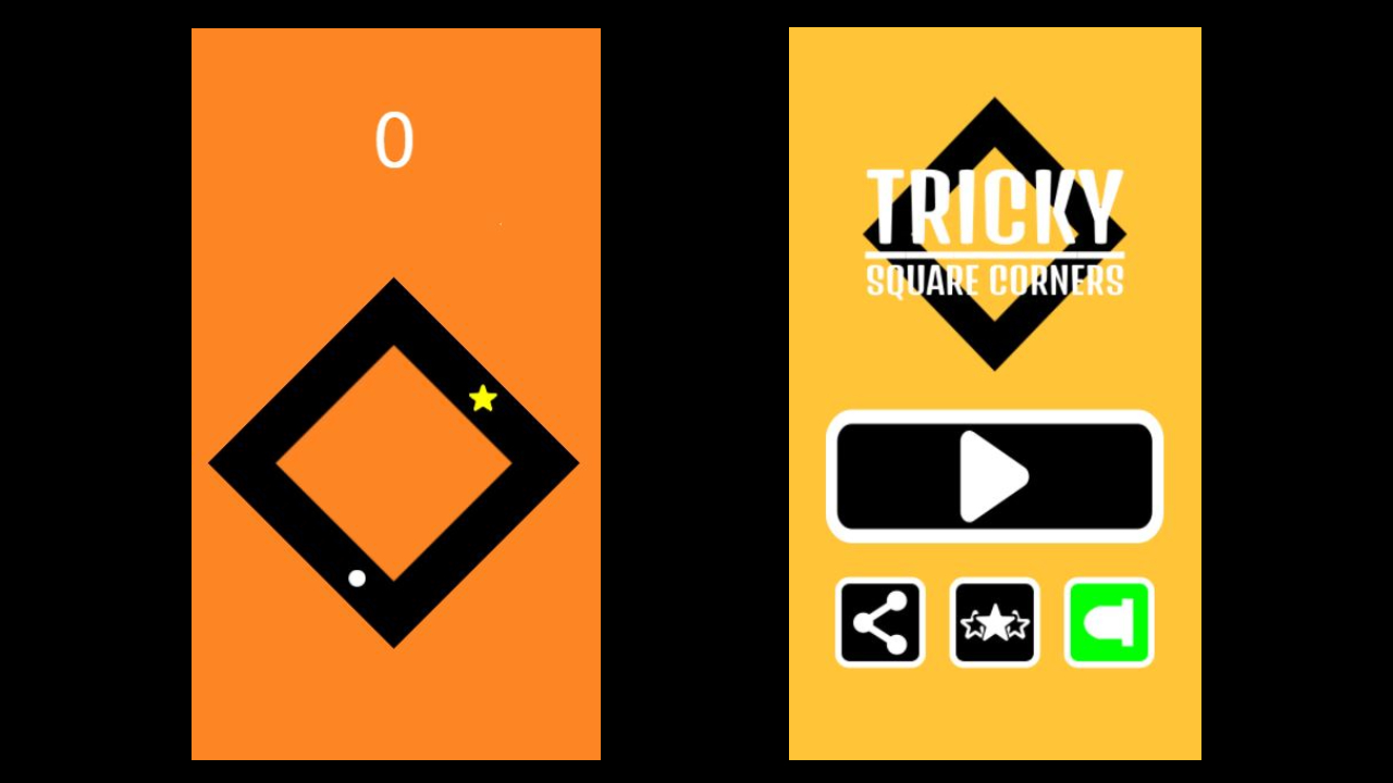 2D Tricky Square Corners - Addictive Endless Fun Reflex Challenge Game -Construct 3 - Html5 ...