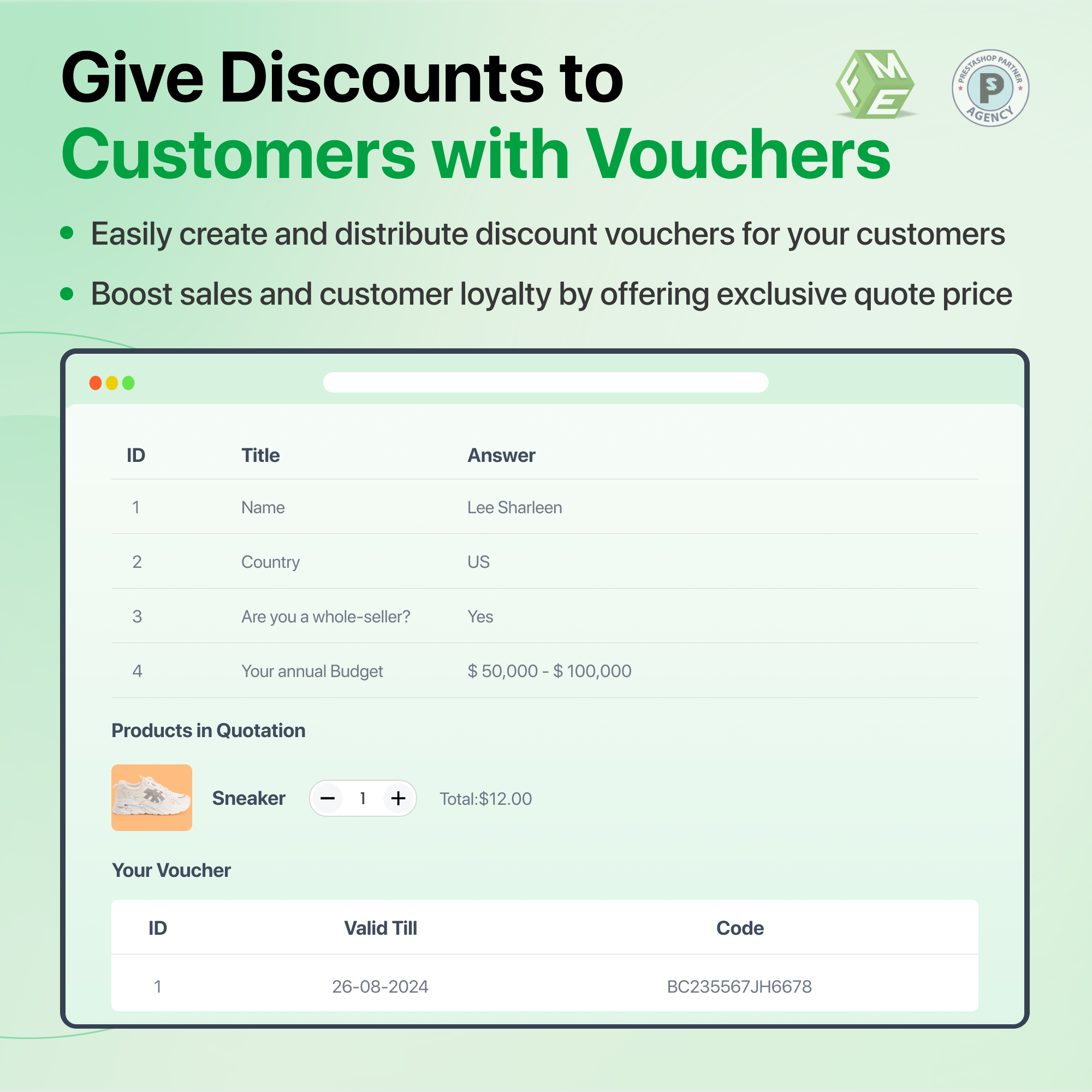 Prestashop Advance Quote Module by fmemodules | CodeCanyon