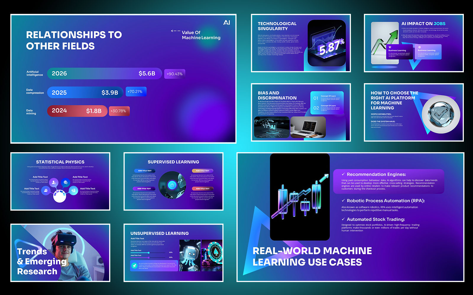 Artificial general Intelligence And Machine learning Template ...