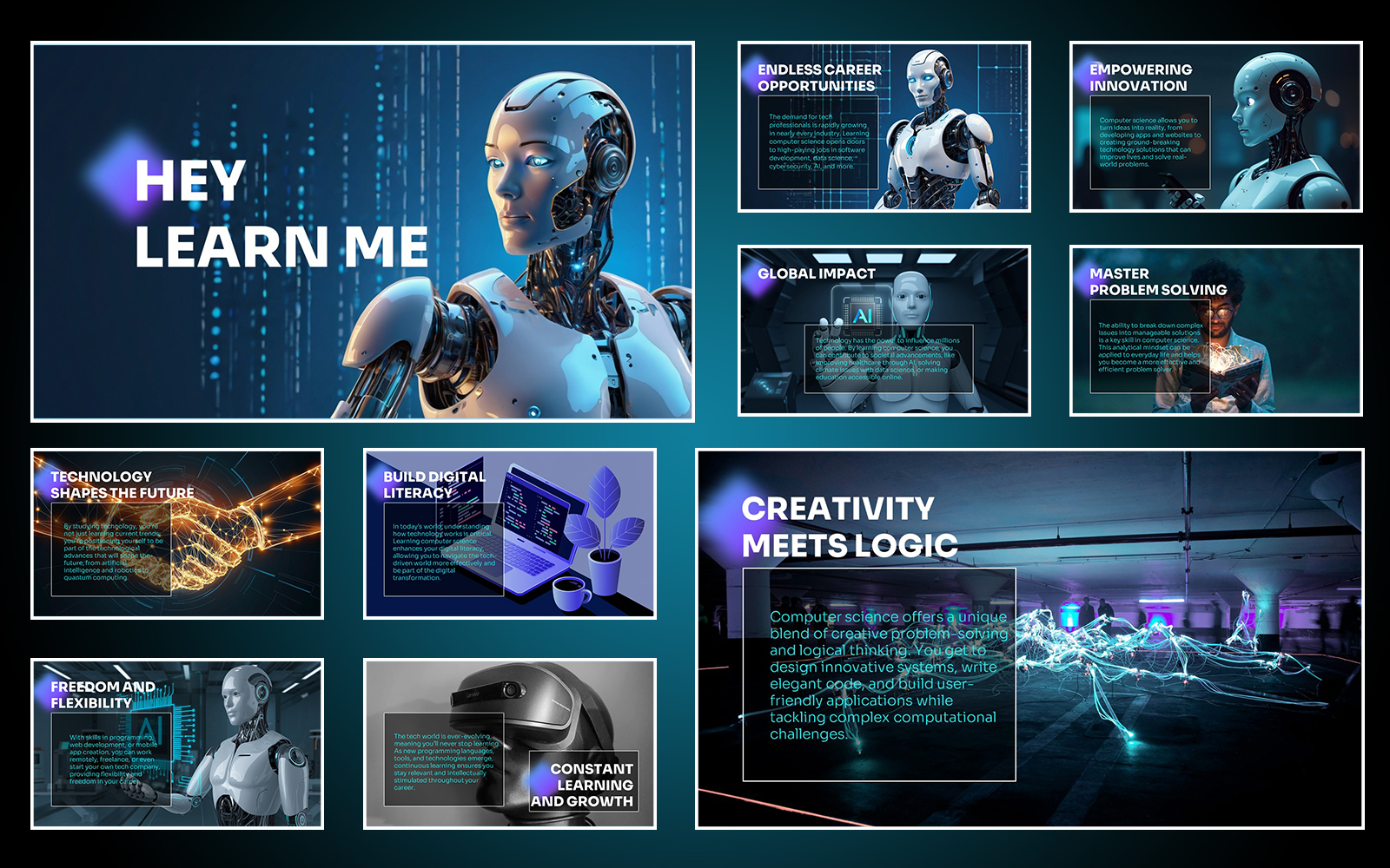 Artificial general Intelligence And Machine learning Template ...