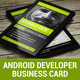 Android Developer Business Card, Print Templates | GraphicRiver