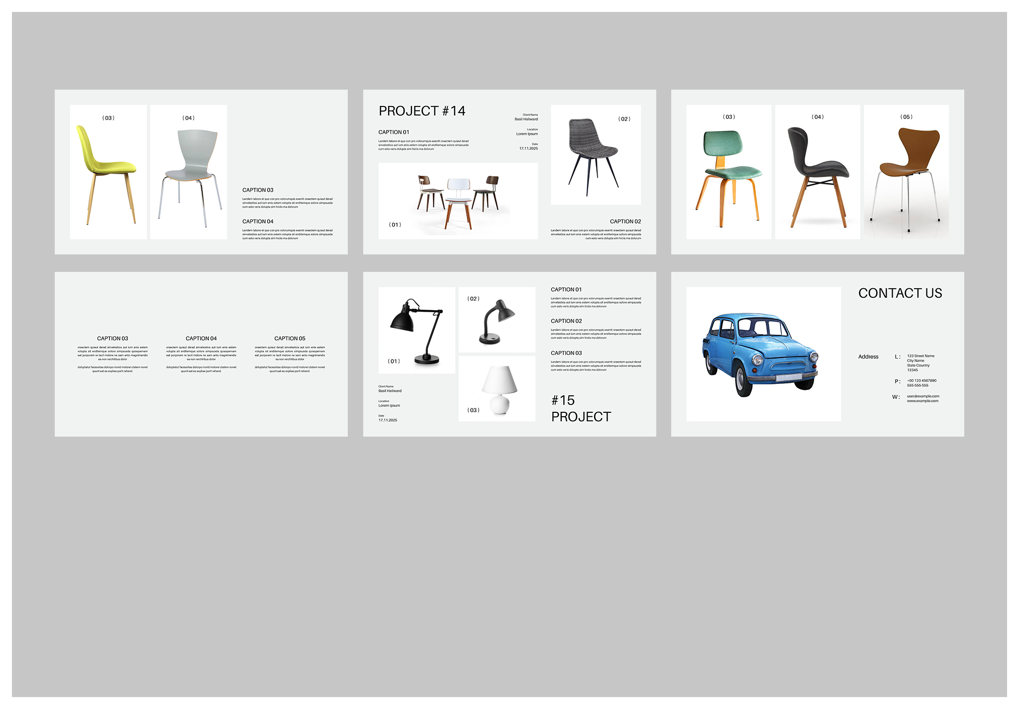 Digital Portfolio Powerpoint Presentation Template, Presentation Templates