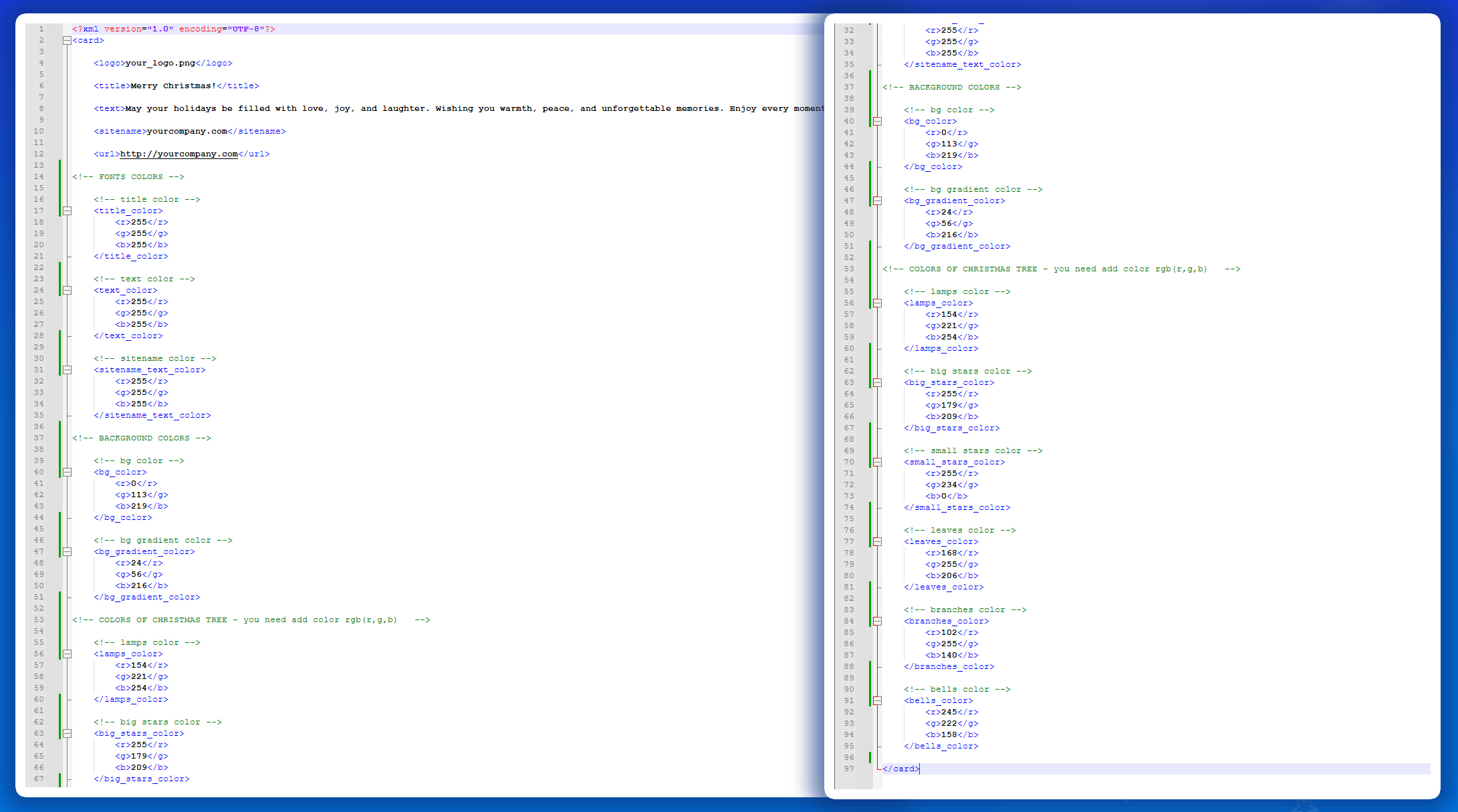Christmas Card - Animated HTML5 Canvas Template by HTML5-Games | CodeCanyon
