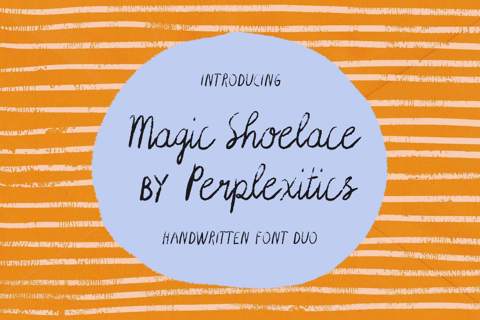 Magic Shoelace Handwritten Pencil Font Duo Whimsical Handwritten Script ...