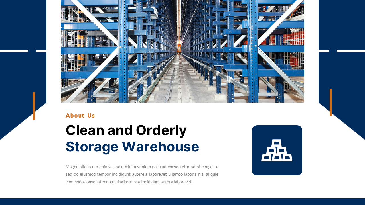 Logistic and Warehouse Presentation PowerPoint Template, Presentation ...