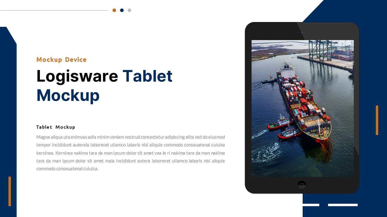 Logistic and Warehouse Presentation PowerPoint Template, Presentation ...