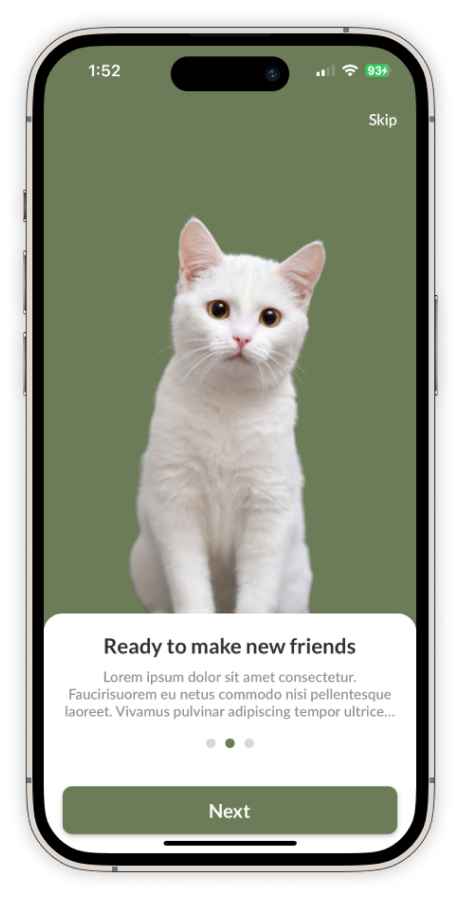 Buy & Sell Pet Online App Template in React Native | Pet Shopping App ...