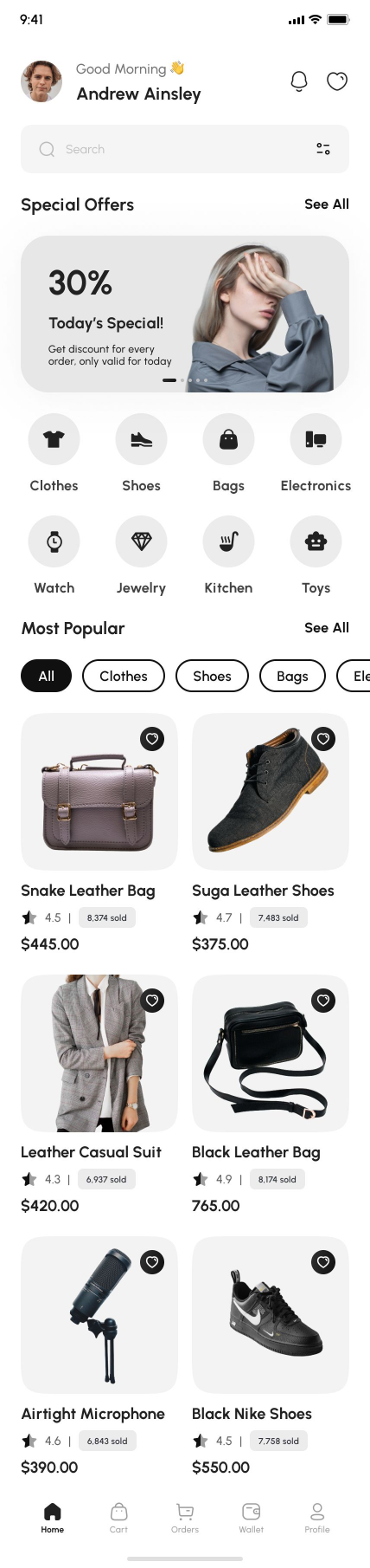 Eviro - Ecommerce React Native Expo App Ui Kit by lalaweb99 | CodeCanyon