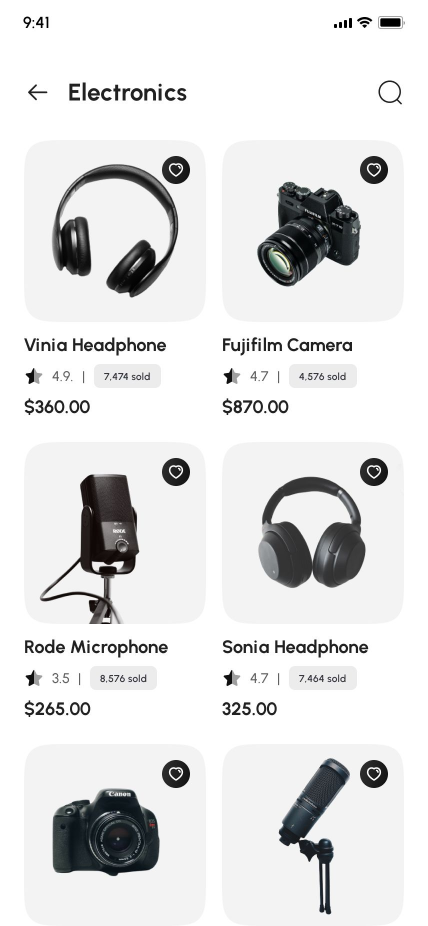 Eviro - Ecommerce React Native Expo App Ui Kit by lalaweb99 | CodeCanyon