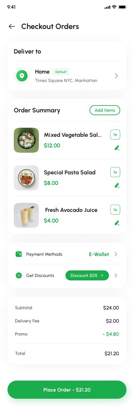 Foodoo - Food Delivery React Native CLI App Ui Kit by lalaWeb | CodeCanyon