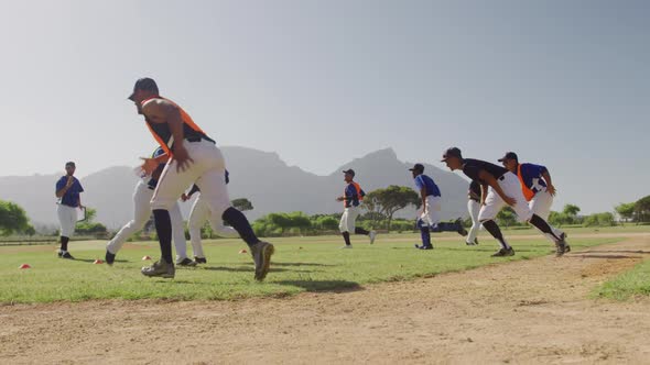 Baseball players training, Stock Footage | VideoHive