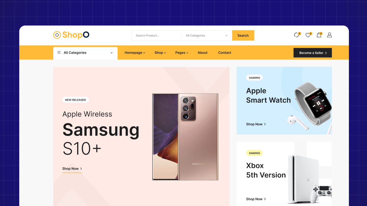 Shopo - Multivendor eCommerce Admin Panel, Website + User, Seller & Deliveryman Flutter App by ...
