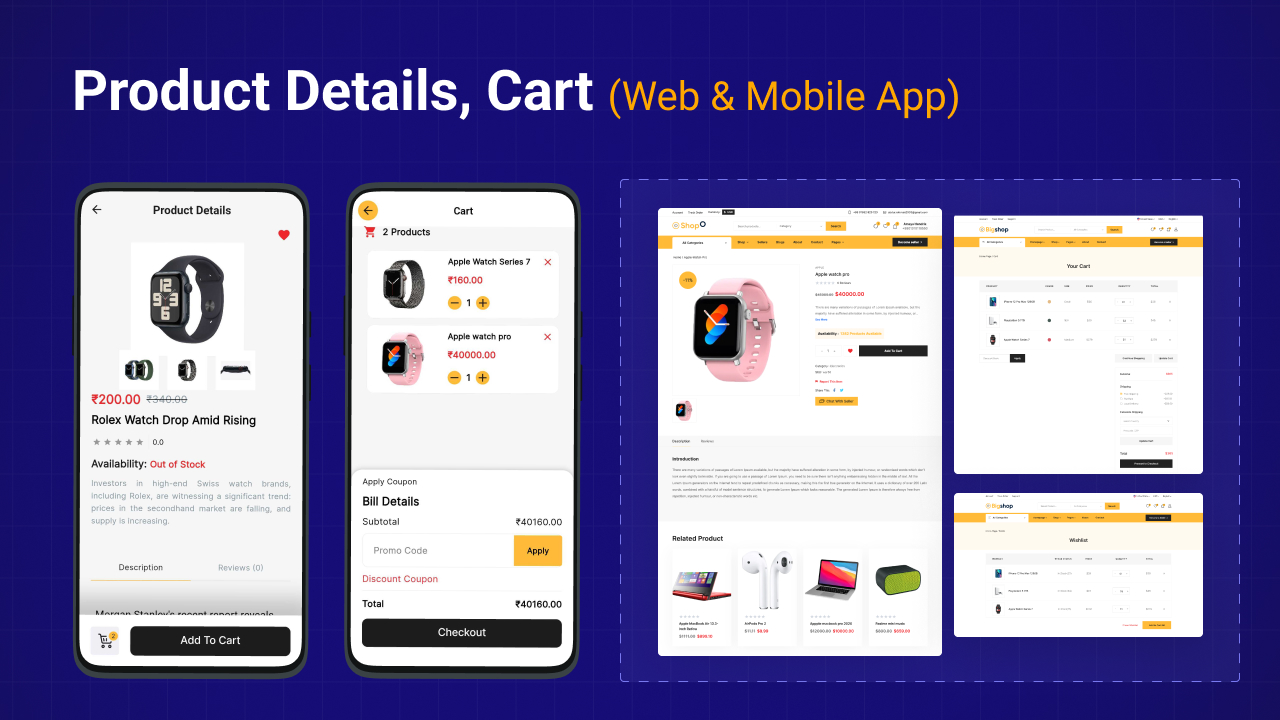 Shopo - Multivendor eCommerce Admin Panel, Website + User, Seller & Deliveryman Flutter App by ...
