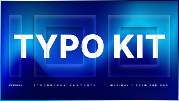 Typo Kit | Premiere Pro, Premiere Pro Templates | VideoHive