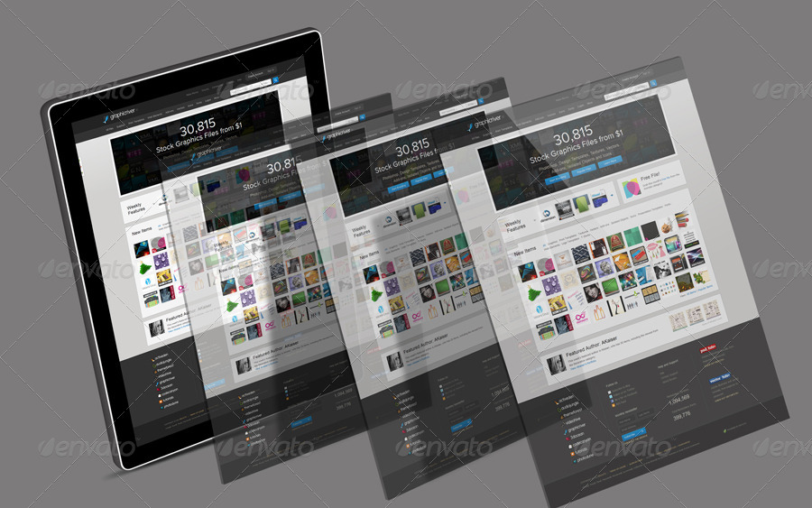 Pro Web/App Mockup Pack 1, Graphics | GraphicRiver