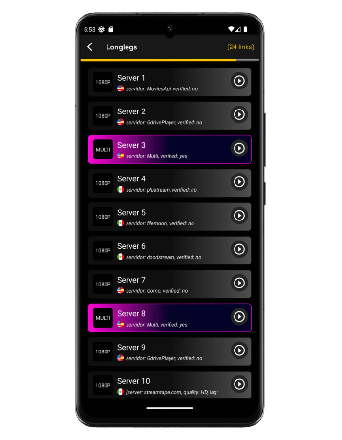 YupiStream Pro - TV & Movie Scraper with SaaS Multi-App Panel by YupiGlobal