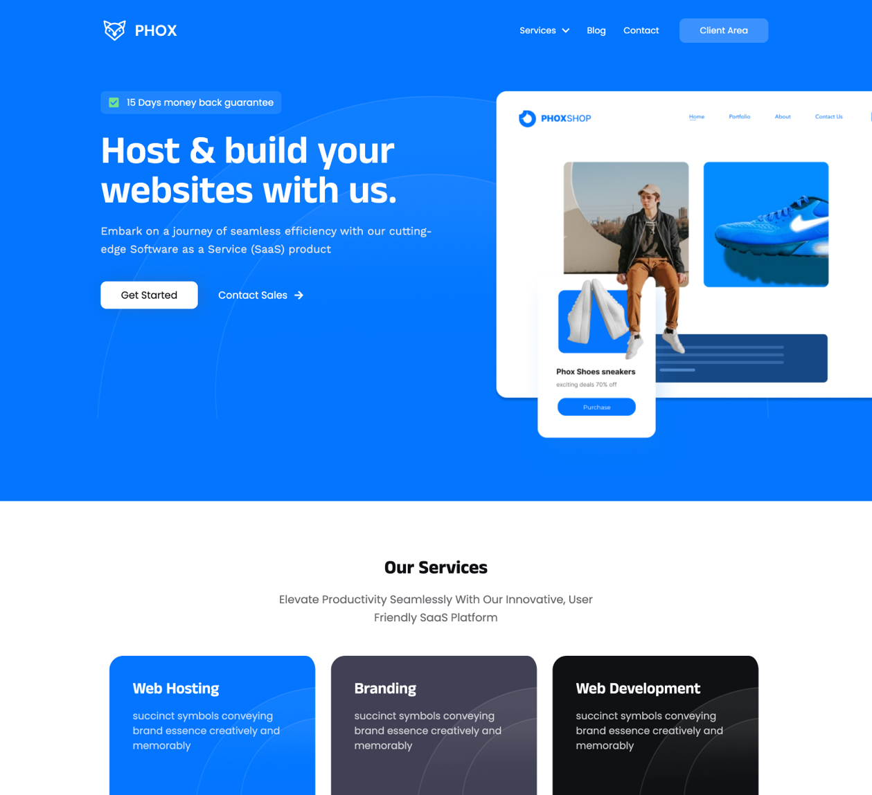 Phox - Hosting WordPress & WHMCS Theme by WHMCSdes | ThemeForest