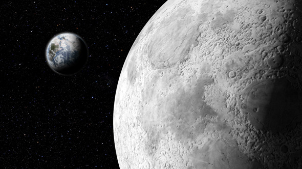 Earth Rise Animation, Stock Footage | VideoHive