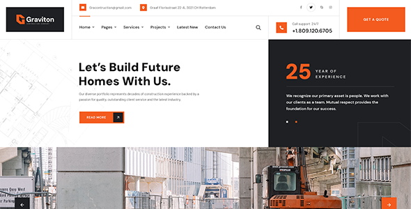 Graviton - Construction WordPress Theme by Bravis-Themes | ThemeForest