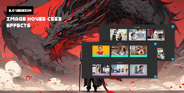 bequeen - CSS3 Image Hover Effects by Meteros | CodeCanyon