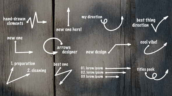 Arrows Call Out Titles, After Effects Project Files | VideoHive