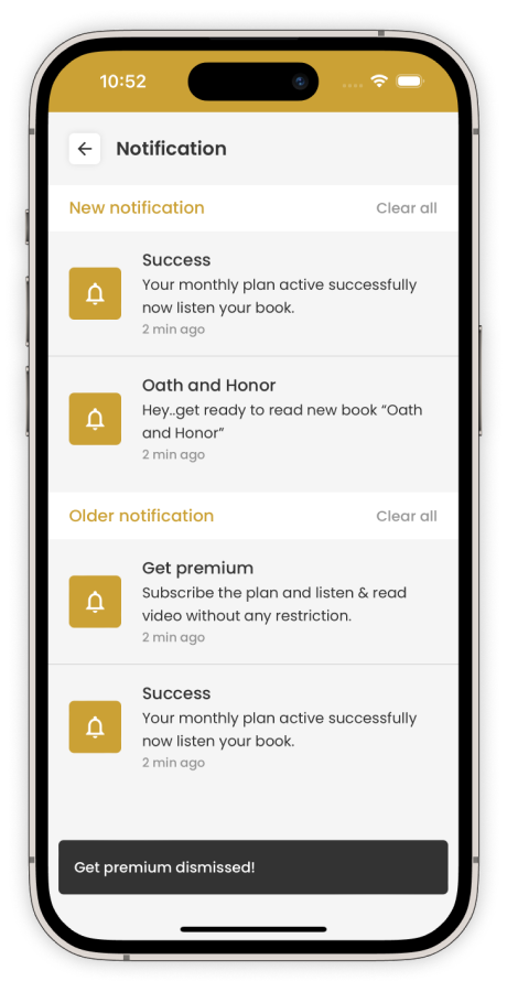 Ebooks Reader and Audiobooks Listen App template in Ionic | BookSwap by pixelnestlabs