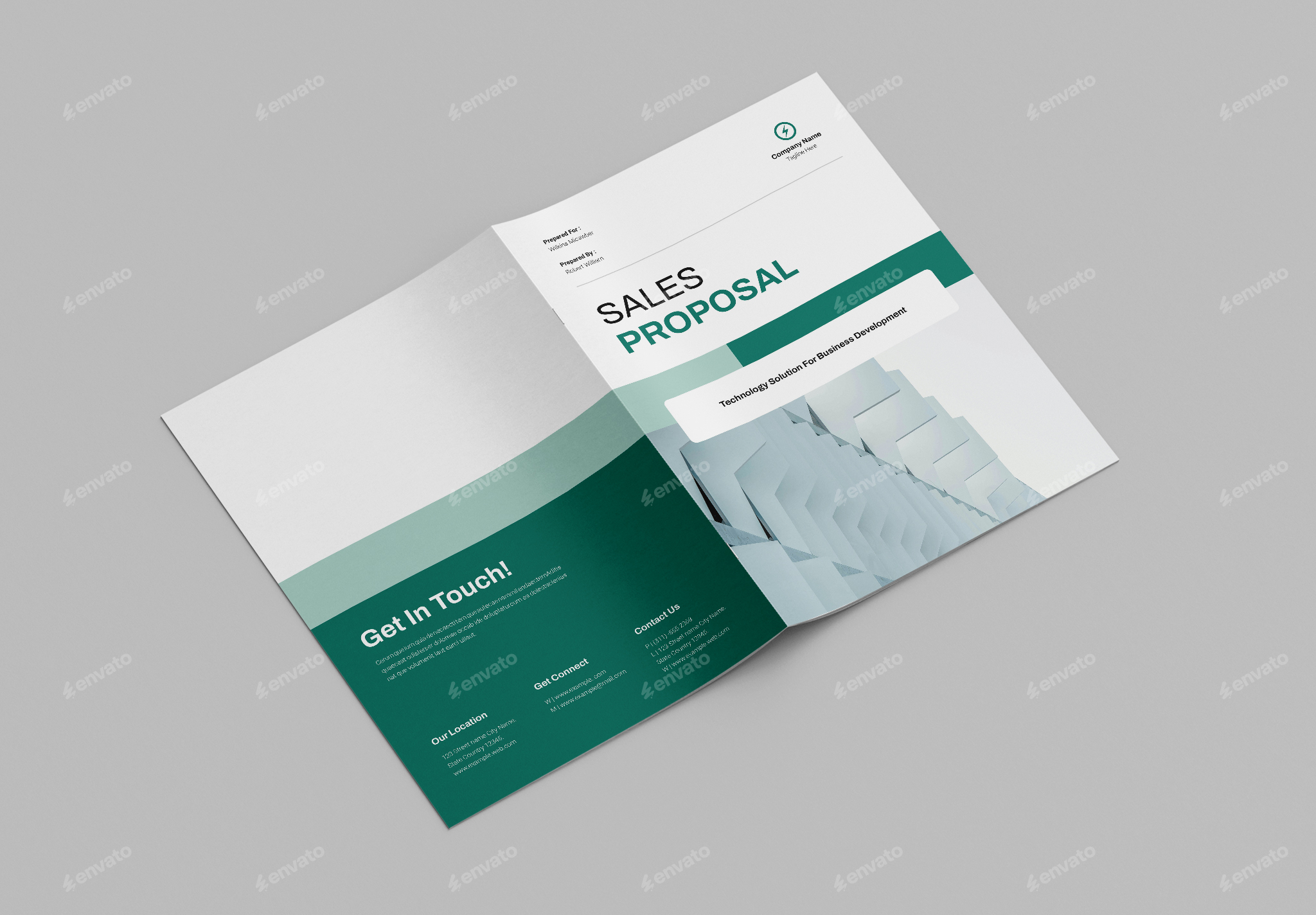 Sales Proposal Template, Print Templates | GraphicRiver