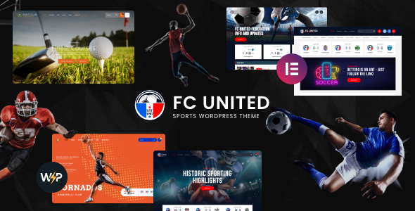 FC United | Football, Soccer & Sports WordPress Theme by axiomthemes