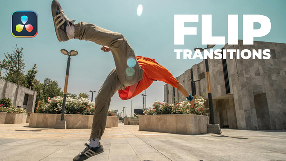 Flip Transitions for DaVinci Resolve, DaVinci Resolve Templates | VideoHive