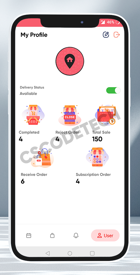 Dairy Products, Grocery, Daily Milk Delivery Mobile App with ...