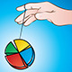 Pie Chart Yoyo, Vectors | GraphicRiver