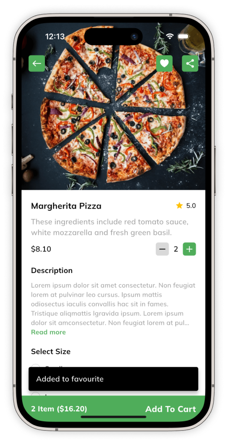 Food Ordering App Template in Flutter | Food Delivery App | 2 Apps ...