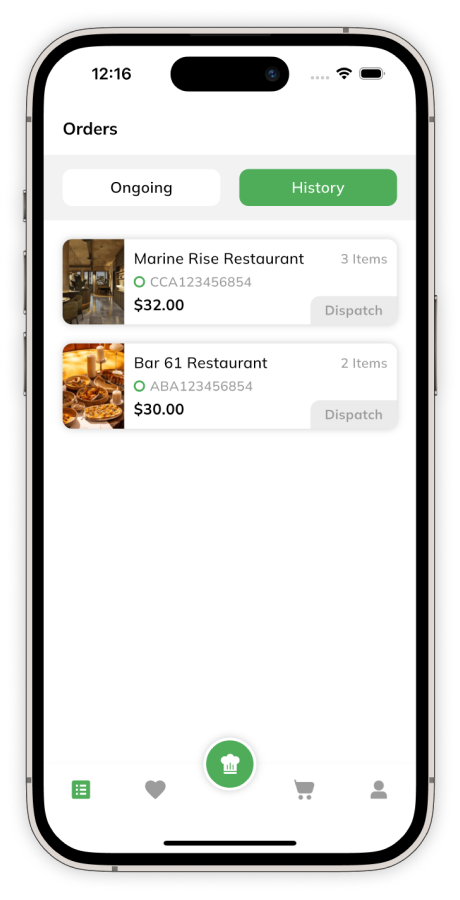 Food Ordering App Template in Flutter | Food Delivery App | 2 Apps ...
