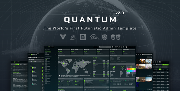 Quantum - Vue 3 Bootstrap 5 Admin Template by SeanTheme | ThemeForest