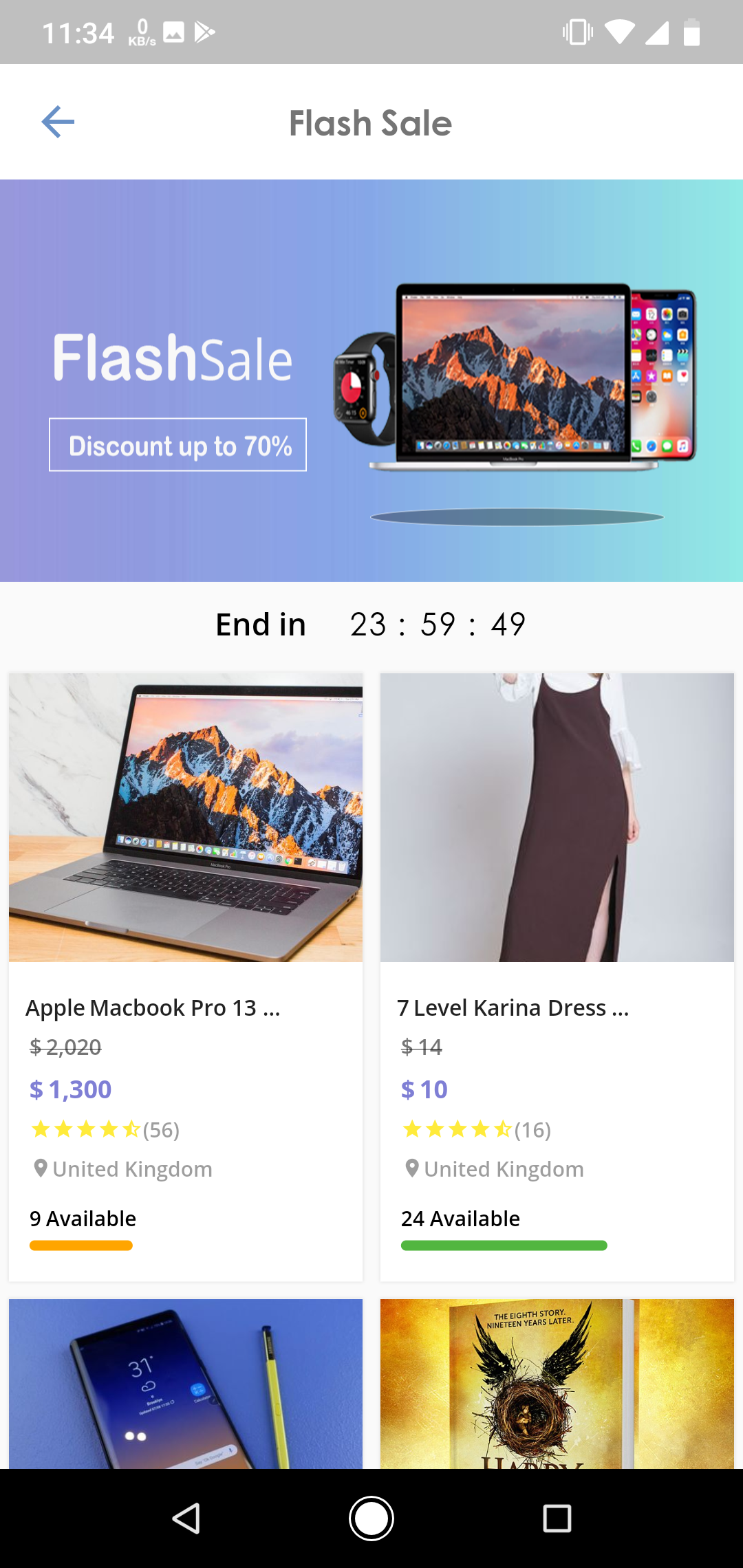 Flutter Treva Shop Ecommerce UI KIT in flutter 3.0 e-commerce store ...