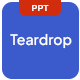 Teardrop - Business Powerpoint Presentation, Presentation Templates