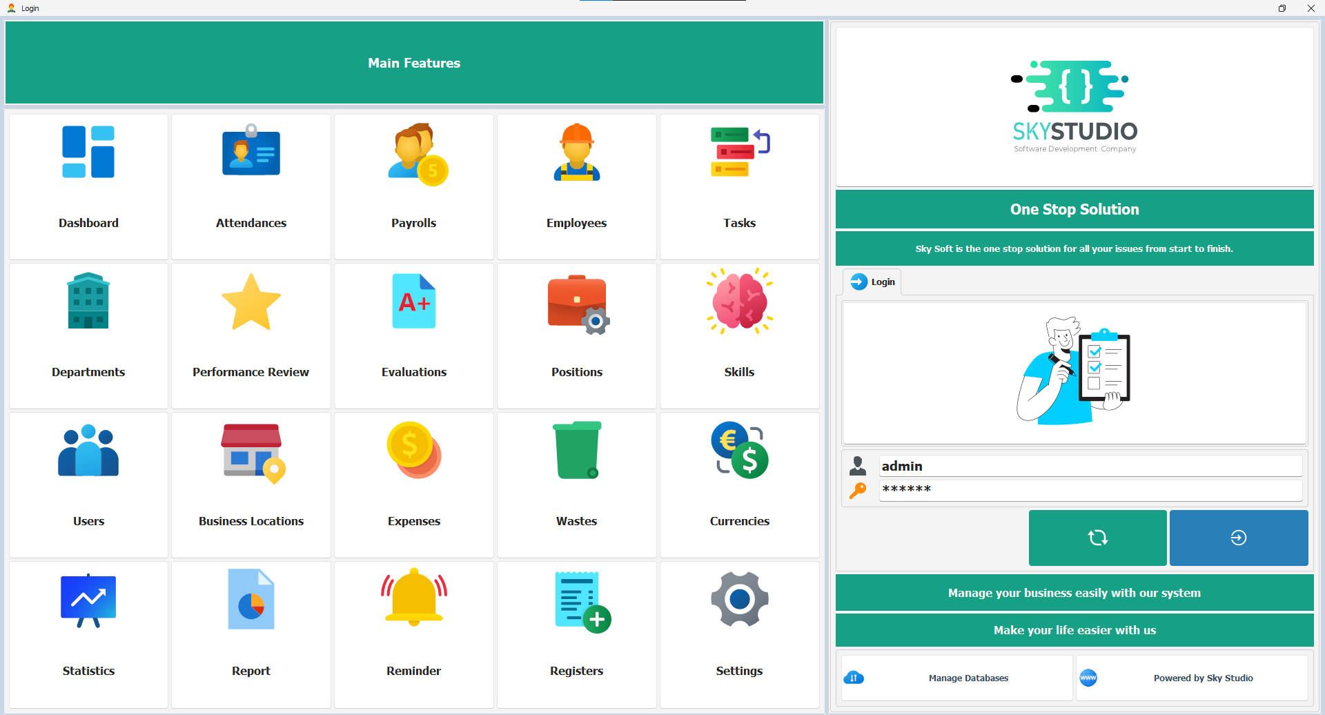 EzziEms | Employee Management system by skystudioCode | CodeCanyon