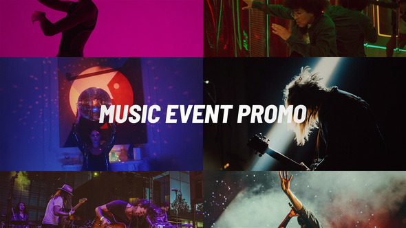 Music Event Promo, After Effects Project Files | VideoHive