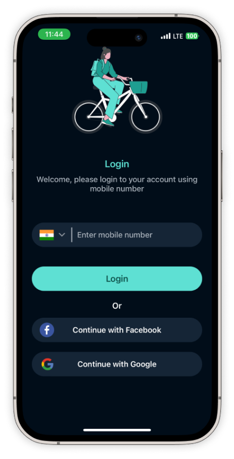 Bicycle Rental App Template in iOS Swift | CycleZone | Multi Language ...