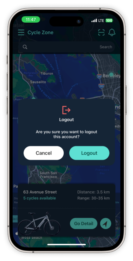 Bicycle Rental App Template in iOS Swift | CycleZone | Multi Language ...