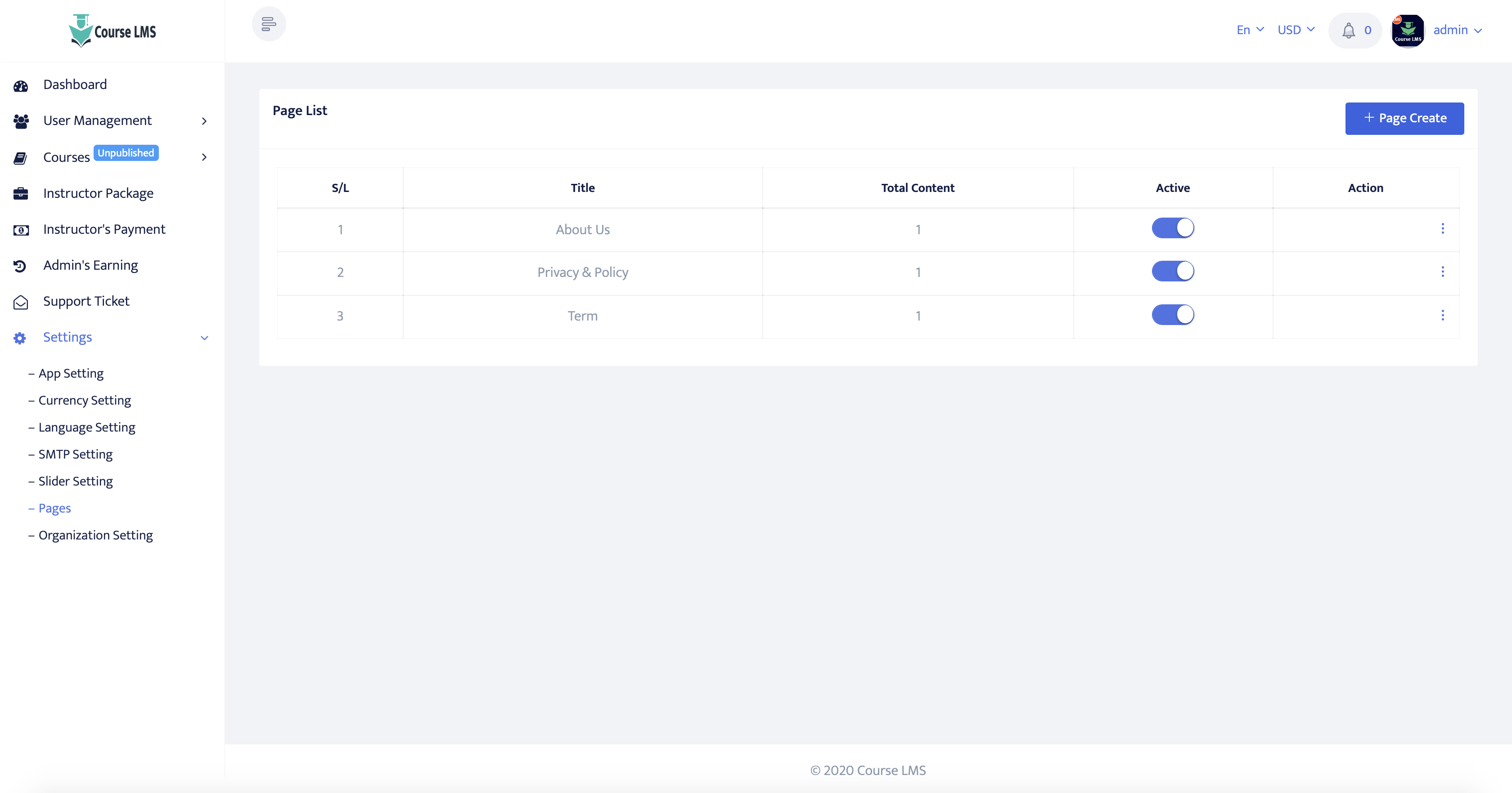 Course LMS - Learning Management System by imjol | CodeCanyon