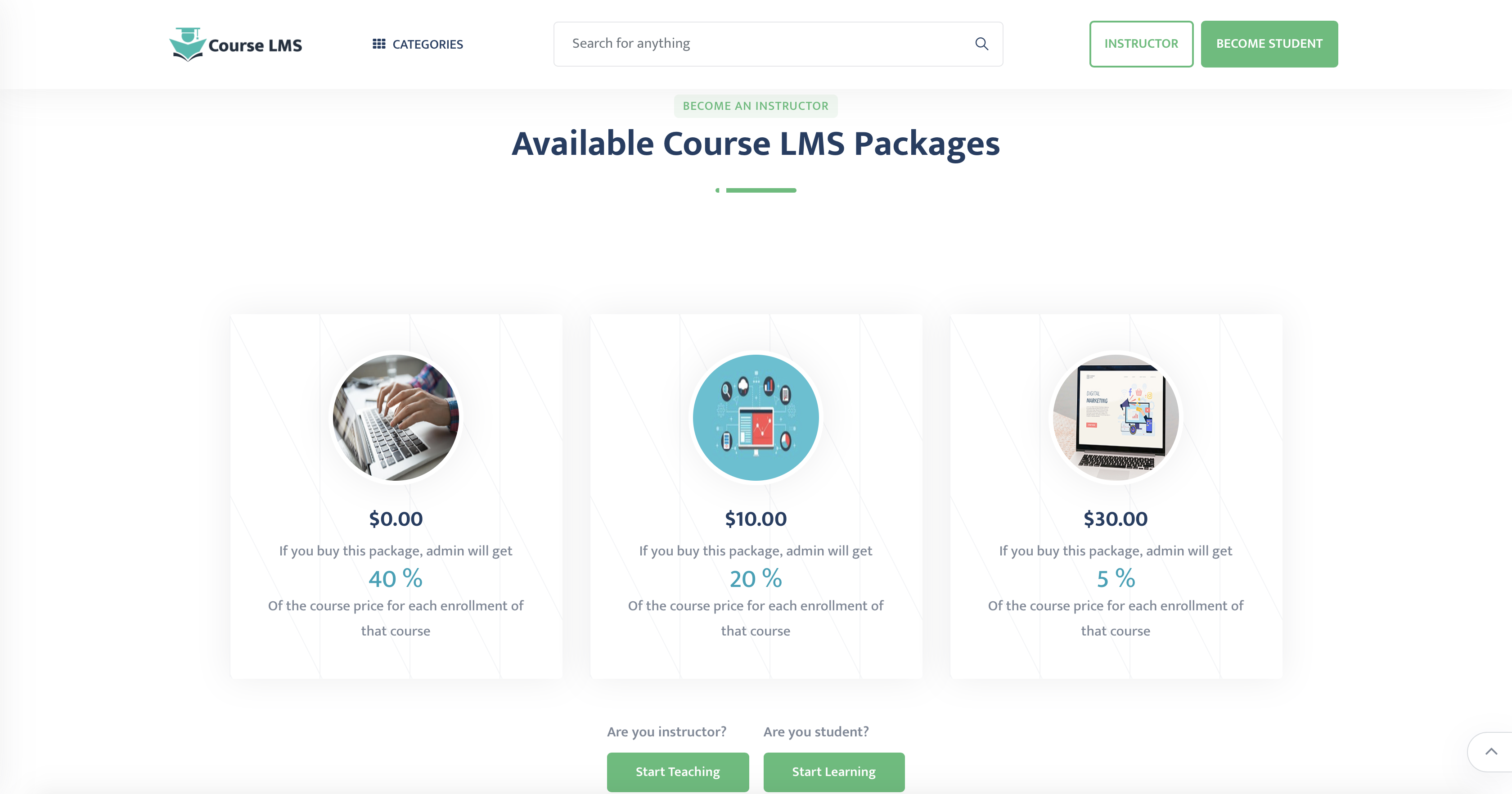 Course LMS - Learning Management System by imjol | CodeCanyon
