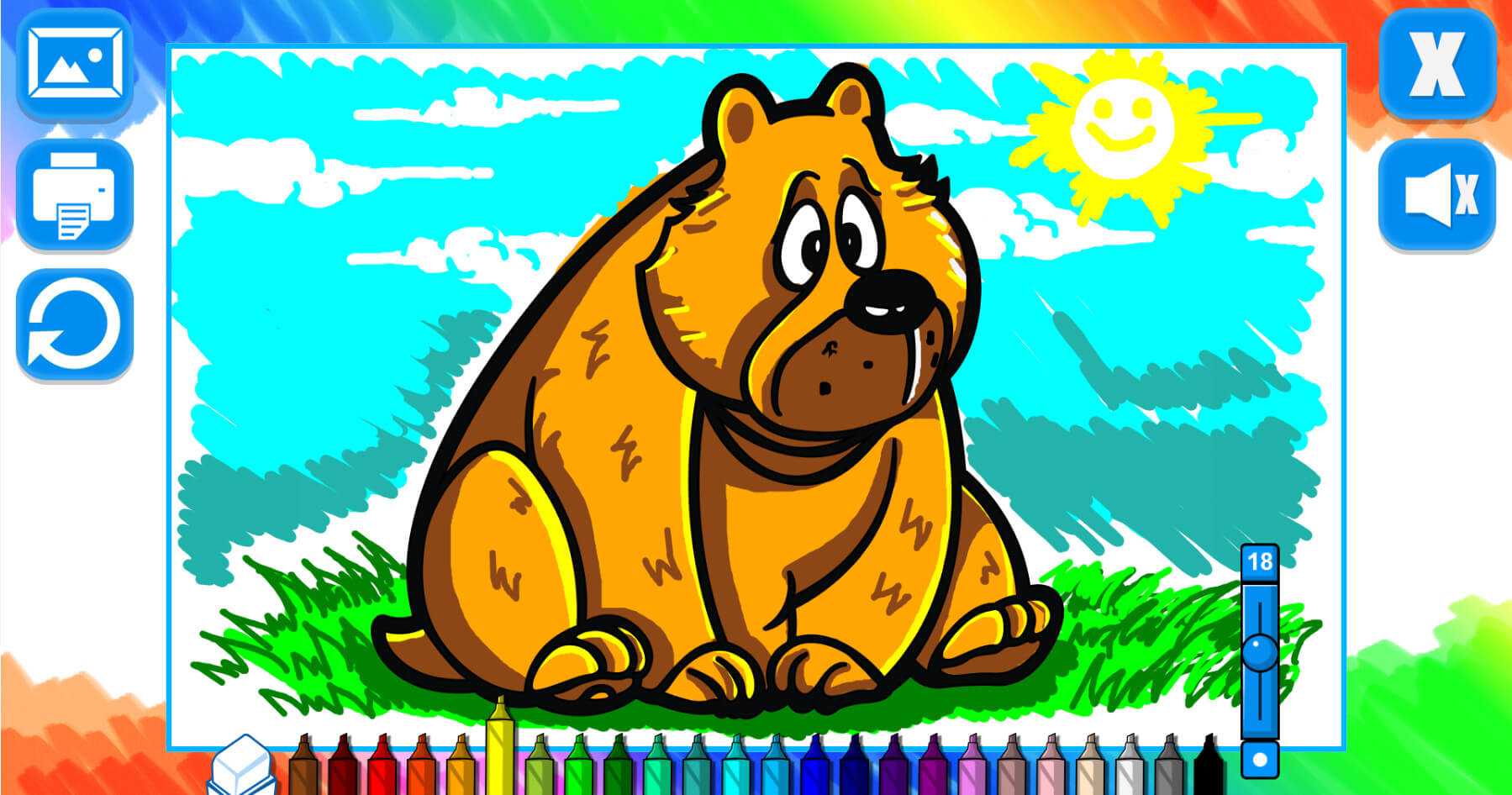Html5 Coloring Book : Animals - HTML5 Game by codethislab | CodeCanyon