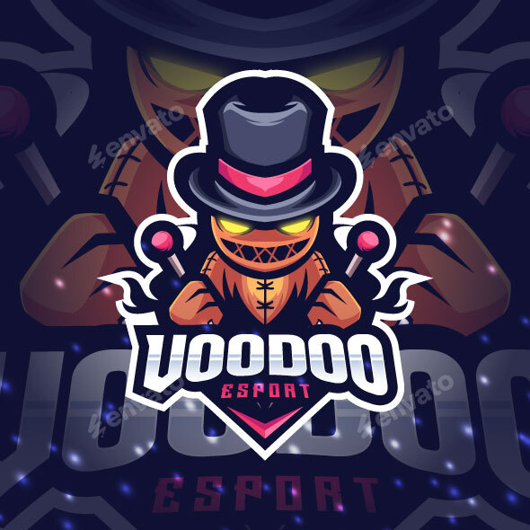 Voodoo Esport Logo, Logo Templates | GraphicRiver