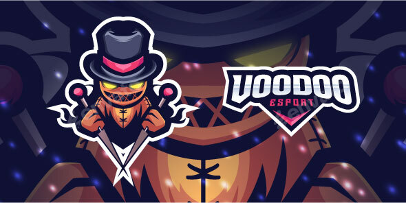 Voodoo Esport Logo, Logo Templates | GraphicRiver