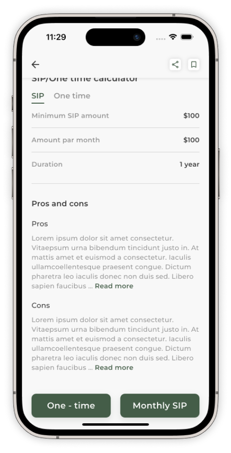 Stock & Mutual Fund Investment App Template in Flutter | Smart Invest ...